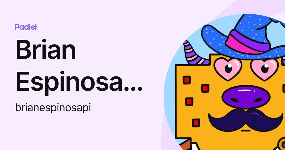 Brian Espinosa Pineda (brianespinosapi) profile | Padlet