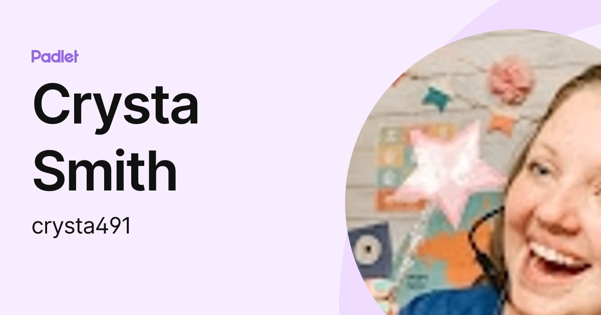 Crysta Smith (crysta491) profile | Padlet