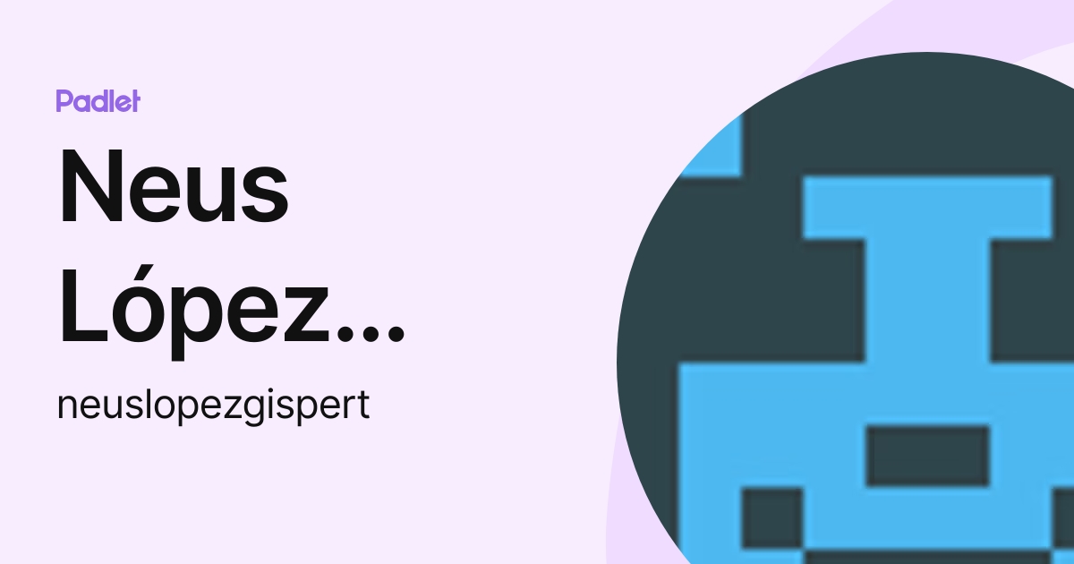Neus López Gispert (neuslopezgispert) profile | Padlet