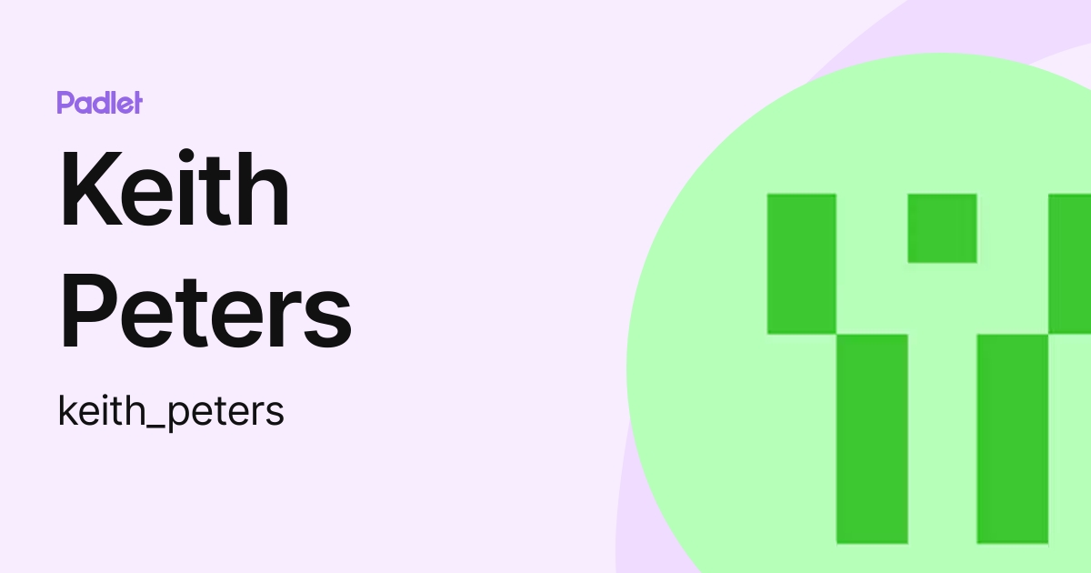Keith Peters (keith_peters) profile | Padlet