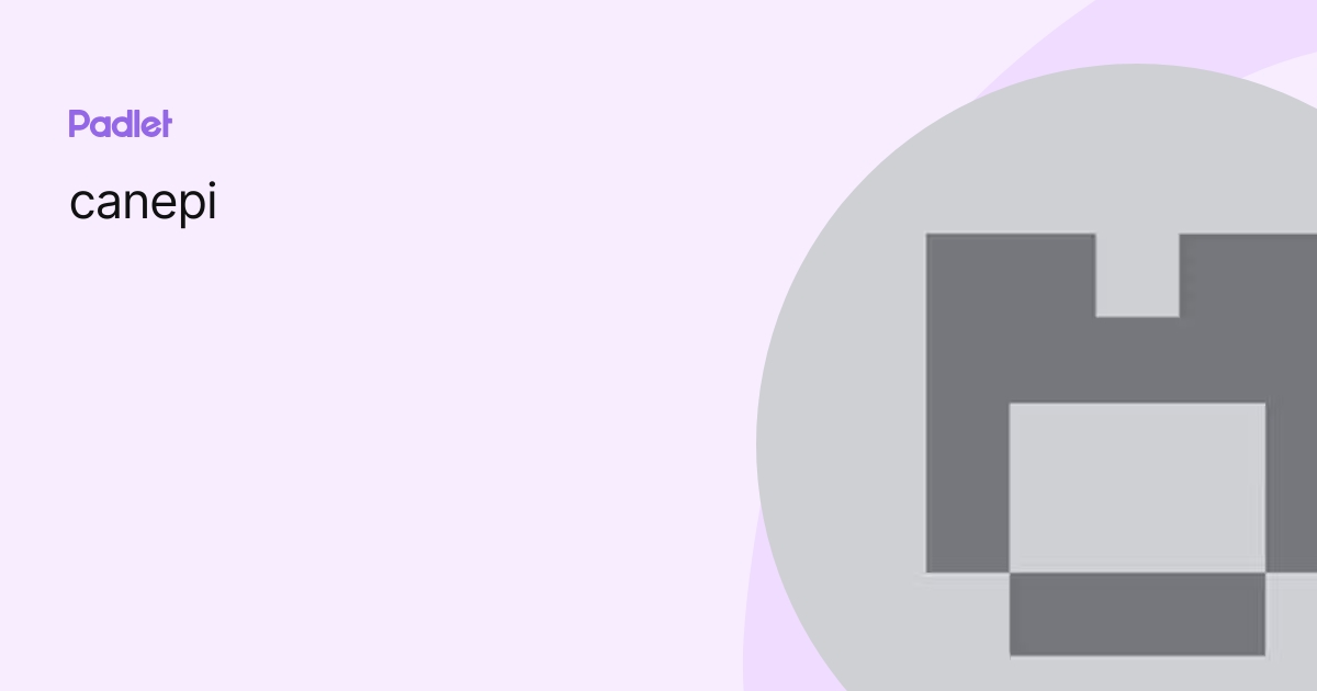 Canepi Profile Padlet