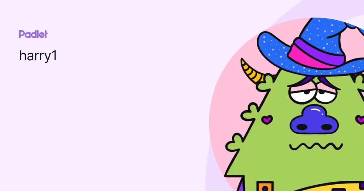 harry1 profile | Padlet