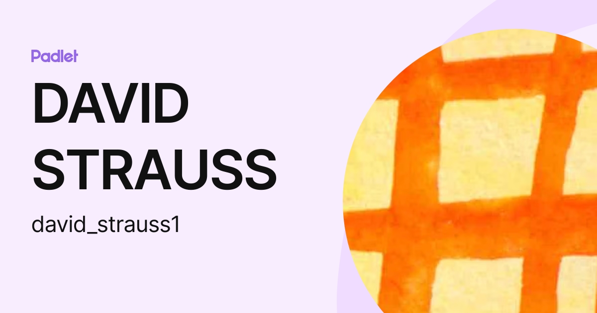 david.strauss@hcps.org (david_strauss1) profile | Padlet