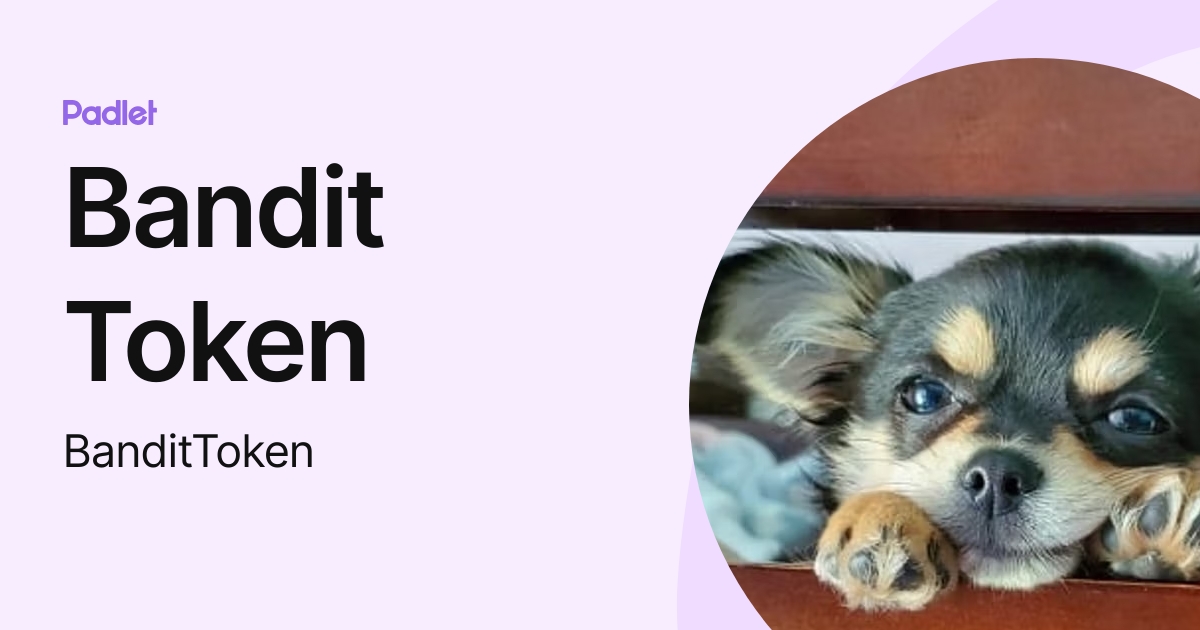 Bandit Token (BanditToken) profile | Padlet