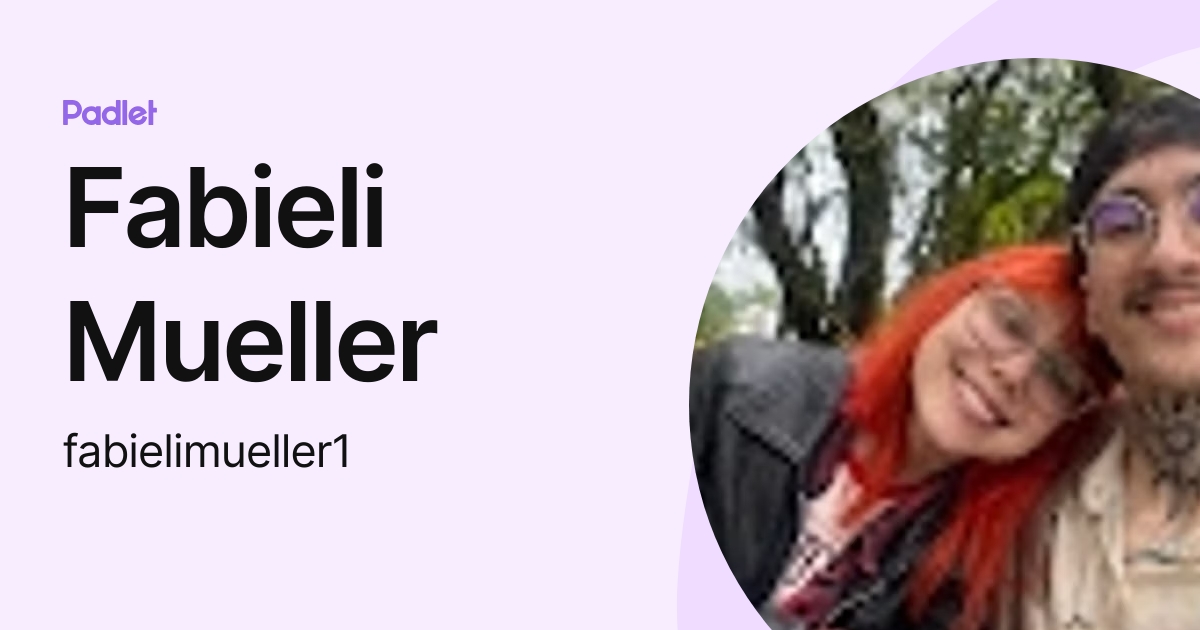Fabieli Mueller (fabielimueller1) profile | Padlet