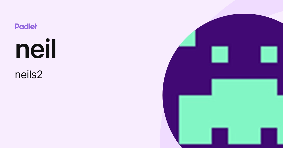 neil (neils2) profile | Padlet