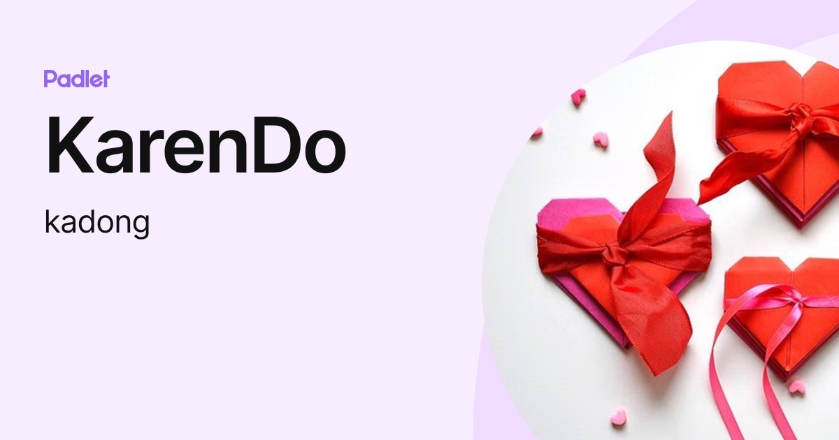 KarenDo (kadong) profile | Padlet