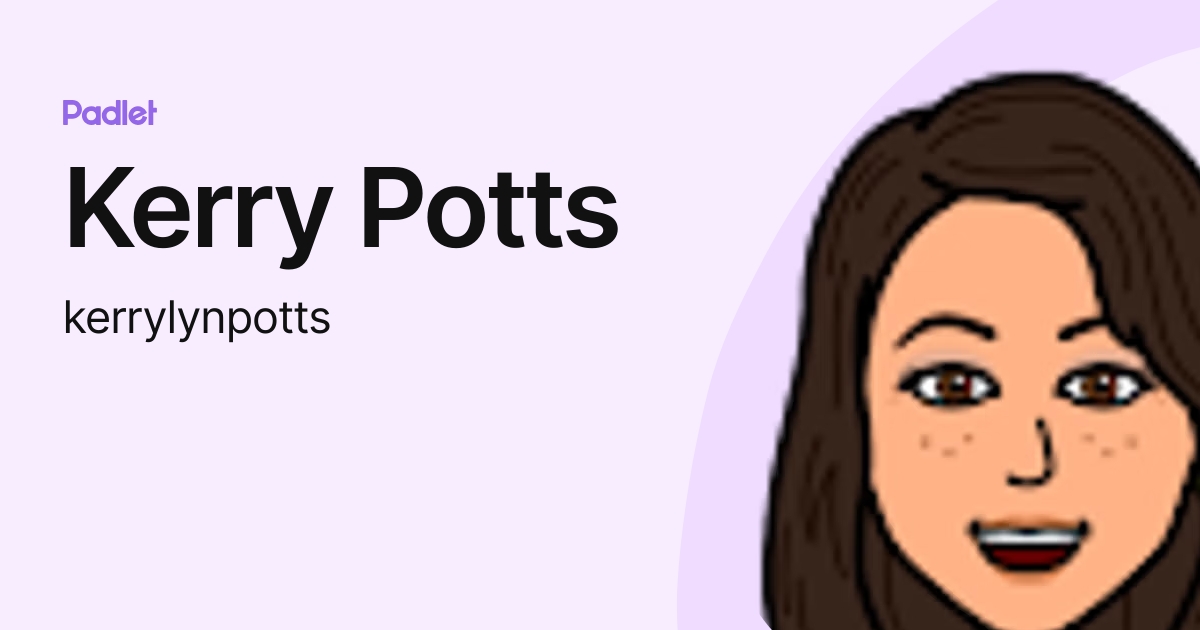 Kerry Potts (kerrylynpotts) profile | Padlet