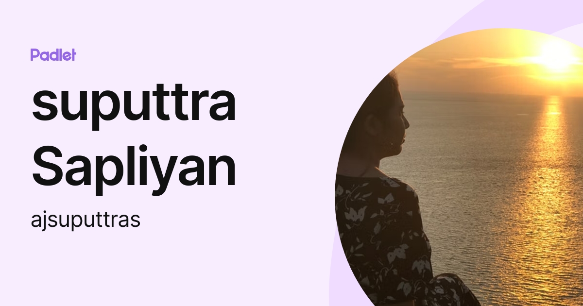 suputtra Sapliyan (ajsuputtras) profile | Padlet