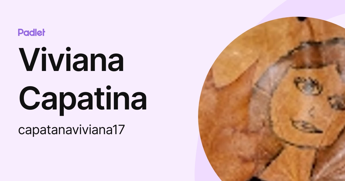 Viviana Capatina (capatanaviviana17) profile | Padlet