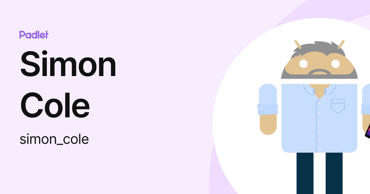 Simon Cole (simon_cole) profile | Padlet