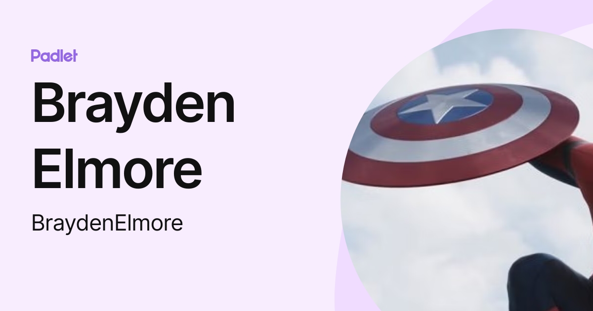 Brayden Elmore (BraydenElmore) profile | Padlet