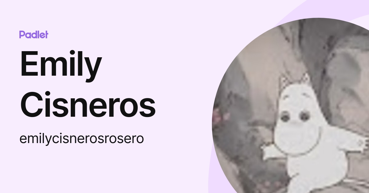 Emily Cisneros (emilycisnerosrosero) profile | Padlet