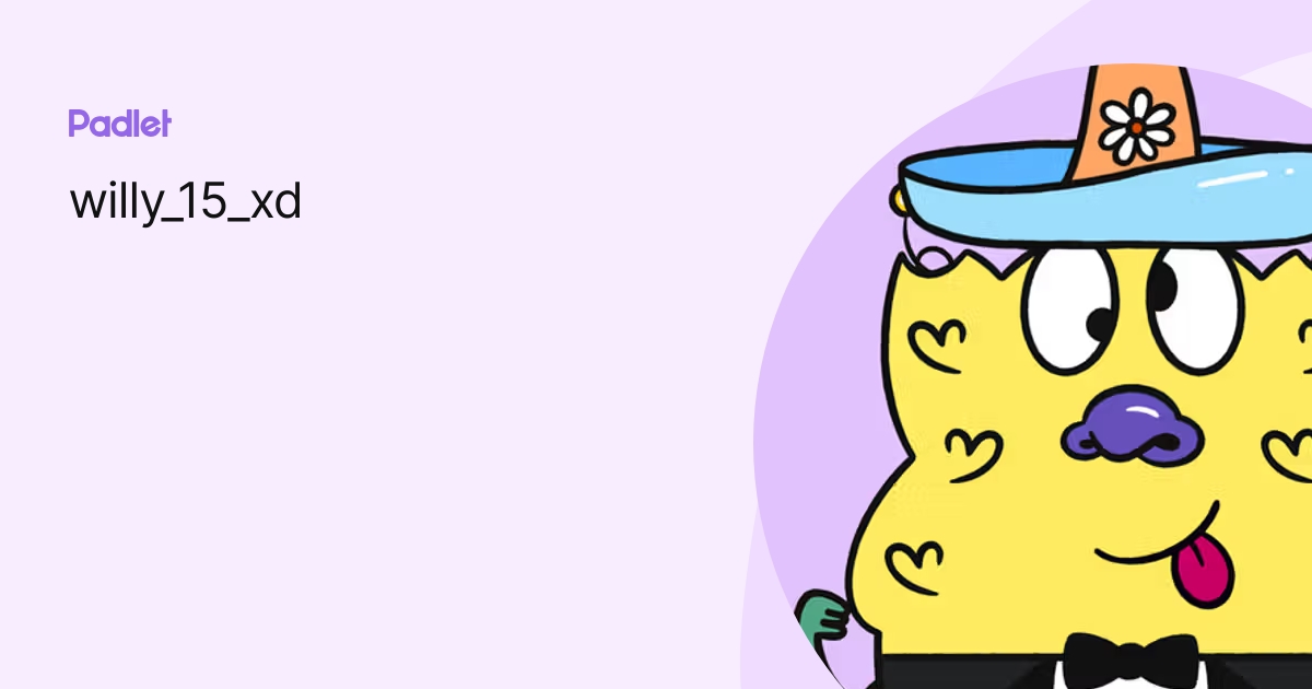 Willy 15 Xd Profile Padlet