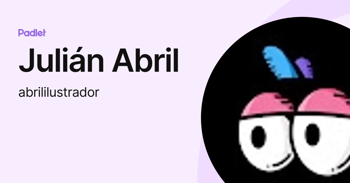 Julián Abril (abrililustrador) profile | Padlet