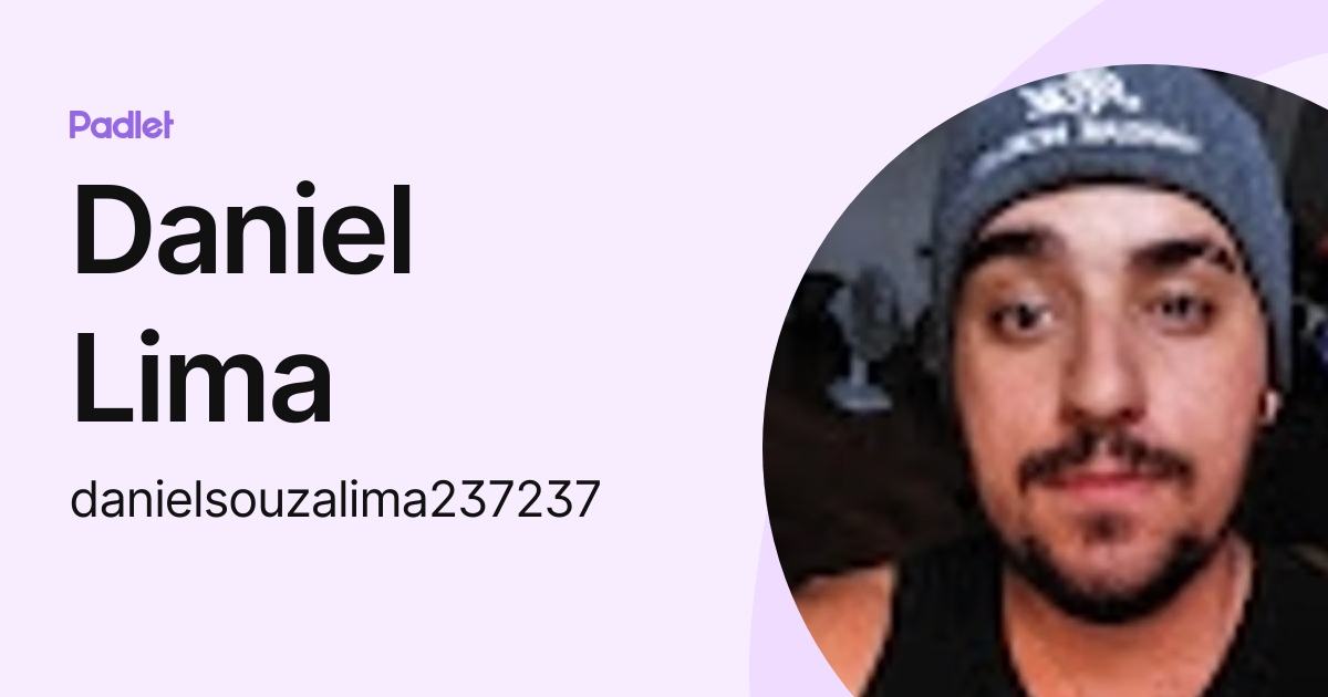 Daniel Lima (danielsouzalima237237) profile | Padlet