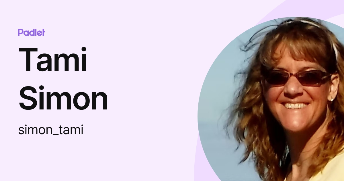 Tami Simon (simon_tami) profile | Padlet