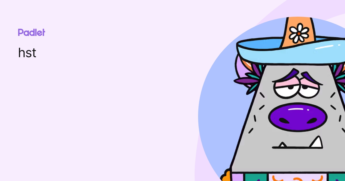 hst profile | Padlet