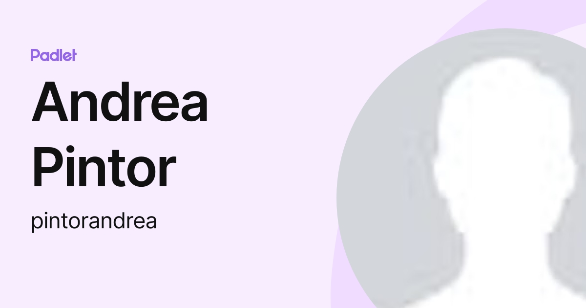 Andrea Pintor (pintorandrea) profile | Padlet