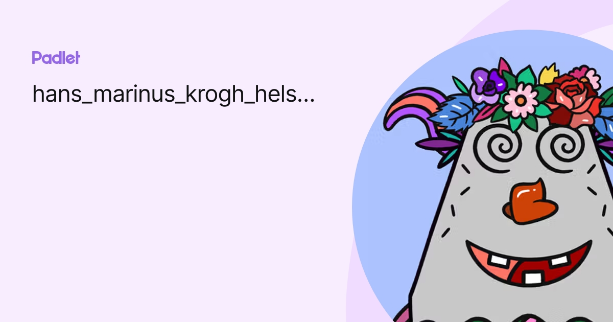 hans_marinus_krogh_helstrup profile | Padlet