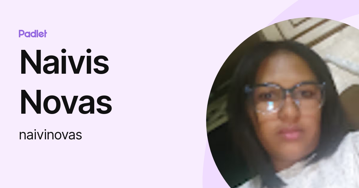 Naivis Novas (naivinovas) profile | Padlet