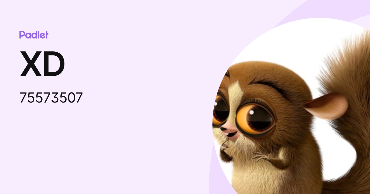 XD (75573507) profile | Padlet