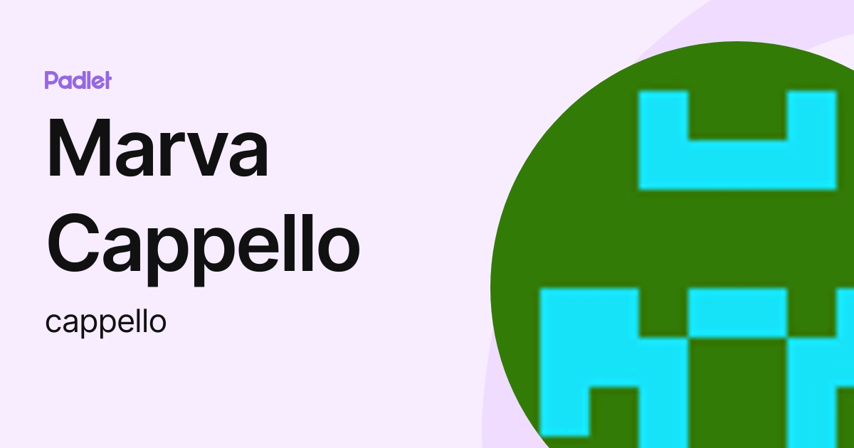 Marva Cappello (cappello) profile | Padlet
