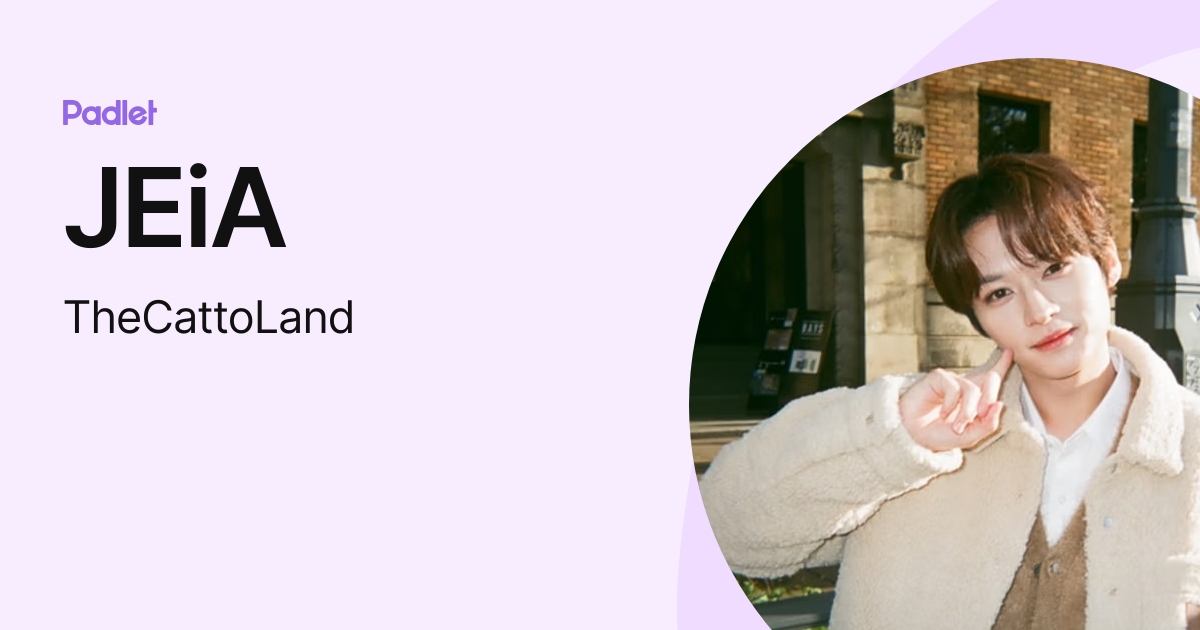 JEiA (TheCattoLand) profile | Padlet