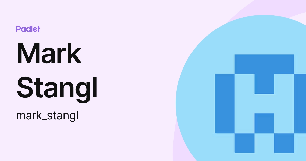 Mark Stangl (mark_stangl) profile | Padlet