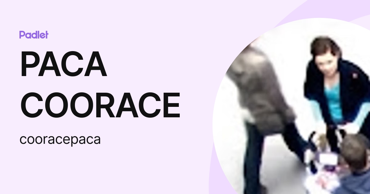 PACA COORACE (cooracepaca) profile | Padlet