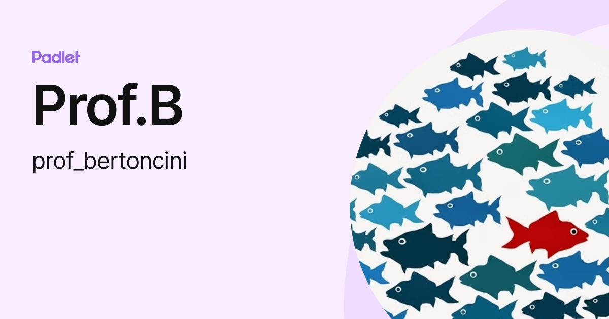 Prof B Prof Bertoncini Profile Padlet