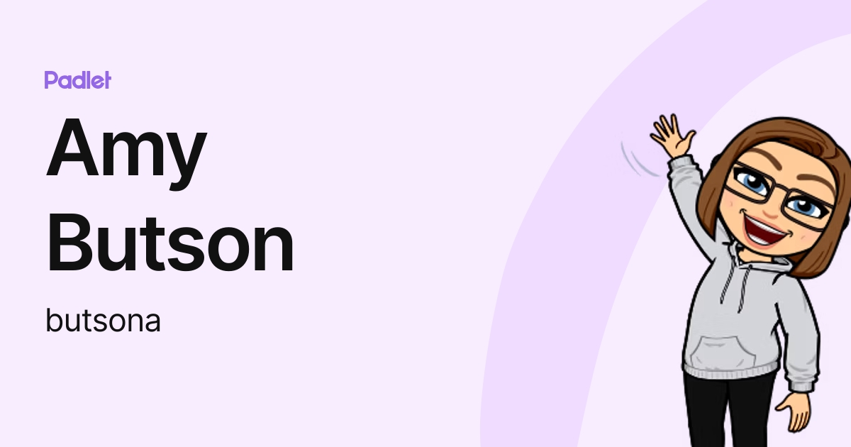 Amy Butson (butsona) profile | Padlet