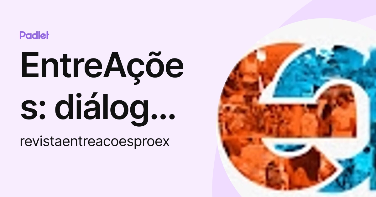 EntreAções: diálogos em extensão - PROEX/UFCA (revistaentreacoesproex ...