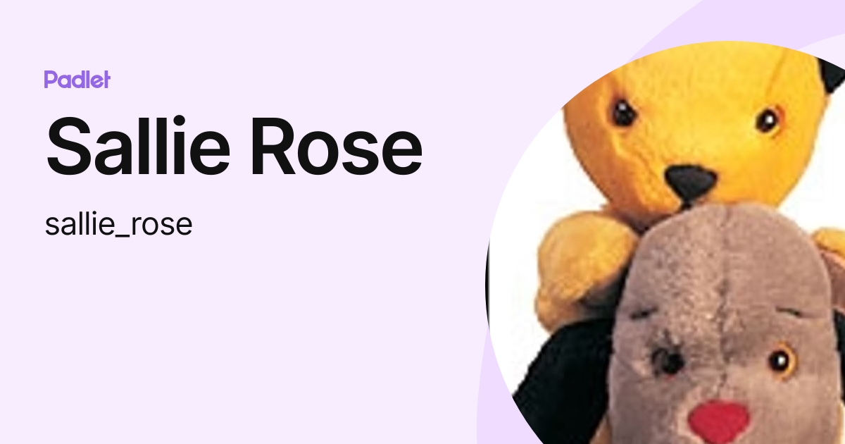 Sallie Rose (sallie_rose) profile | Padlet