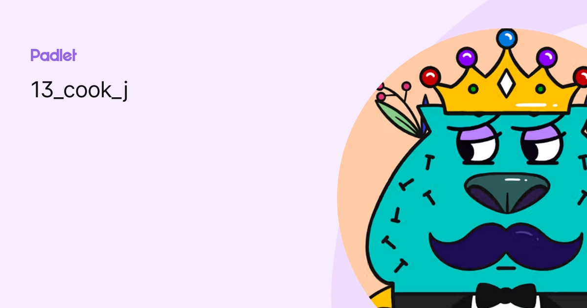 13_cook_j profile | Padlet