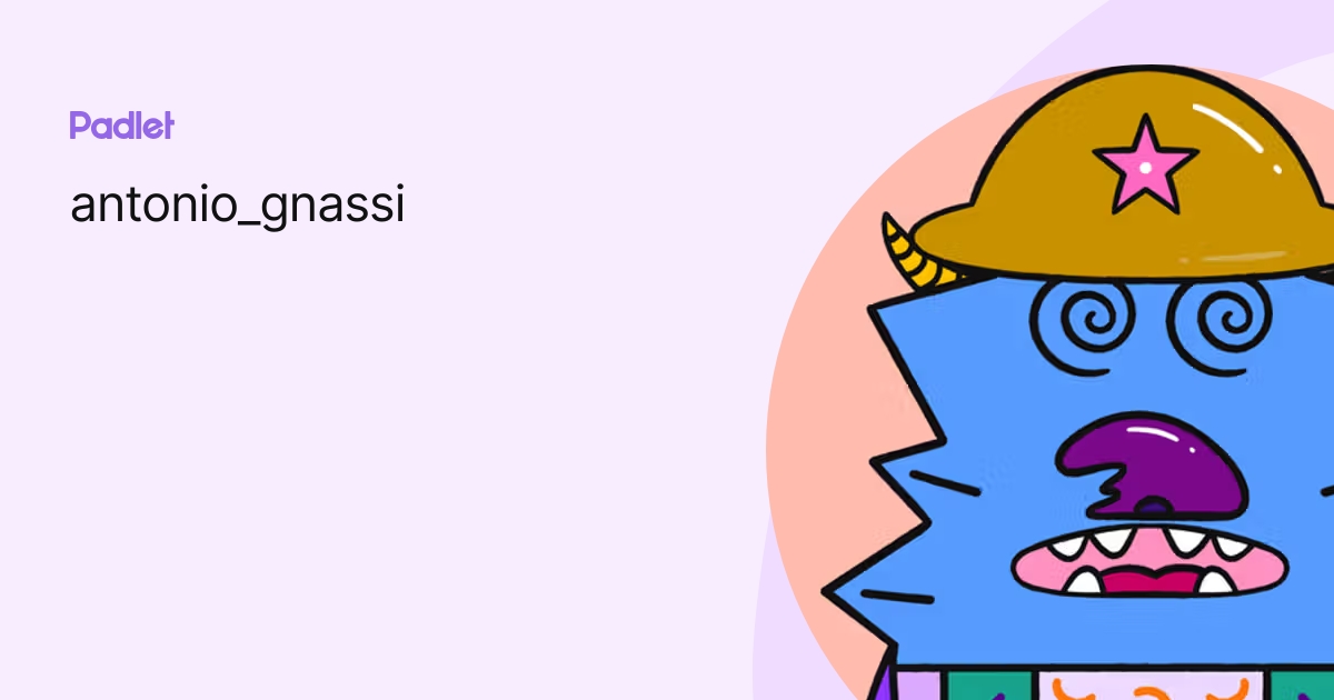 antonio_gnassi profile | Padlet