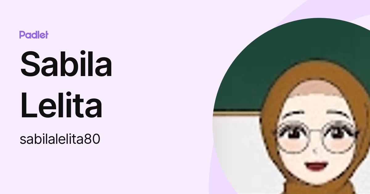 Sabila Lelita (sabilalelita80) profile | Padlet