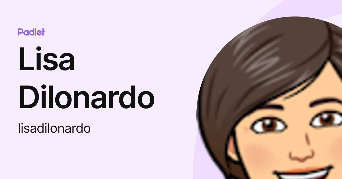 Lisa Dilonardo (lisadilonardo) profile | Padlet