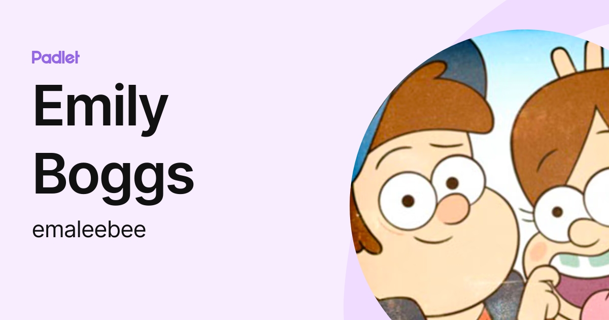 Emily Boggs (emaleebee) profile | Padlet