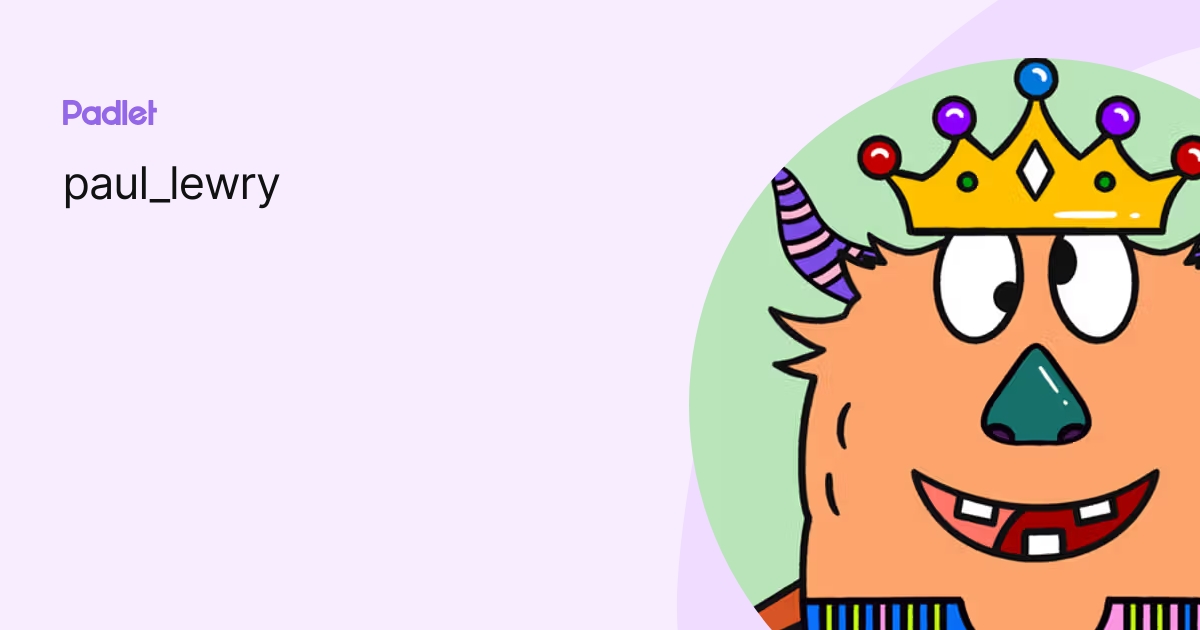 paul_lewry profile | Padlet