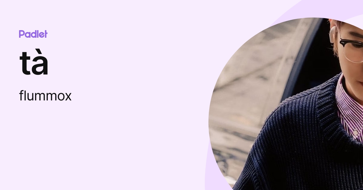 tà (flummox) profile | Padlet