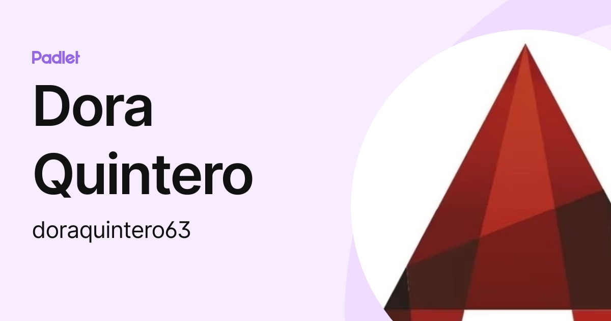 Dora Quintero (doraquintero63) profile | Padlet