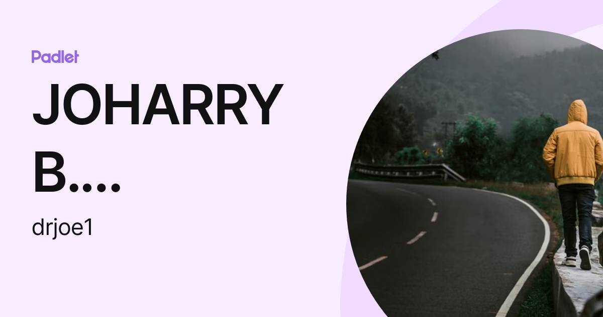 JOHARRY B. OTHMAN (drjoe1) profile | Padlet