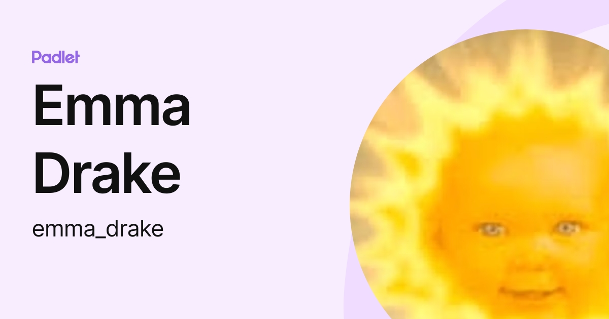 Emma Drake (emma_drake) profile | Padlet