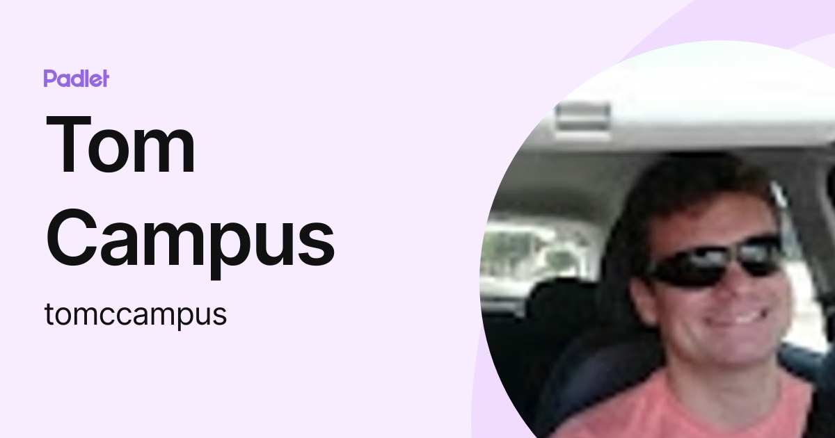 Tom Campus (tomccampus) profile | Padlet