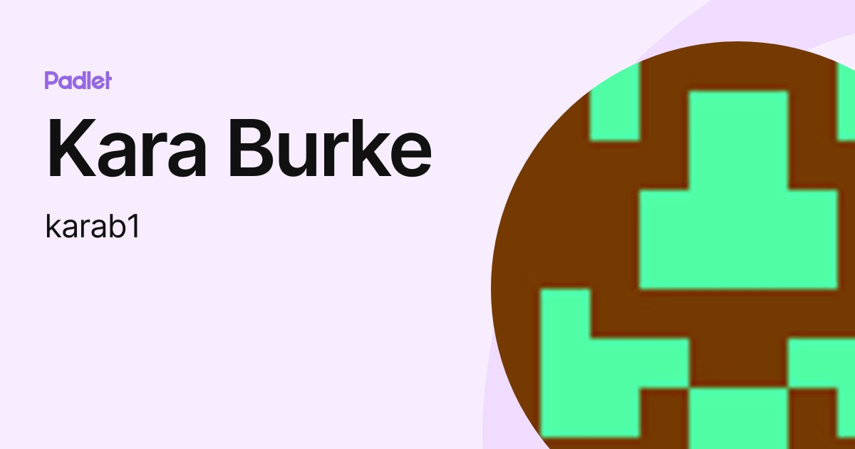 Kara Burke (karab1) profile | Padlet