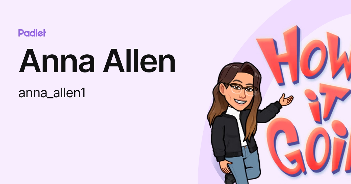 Anna Allen (anna_allen1) profile | Padlet