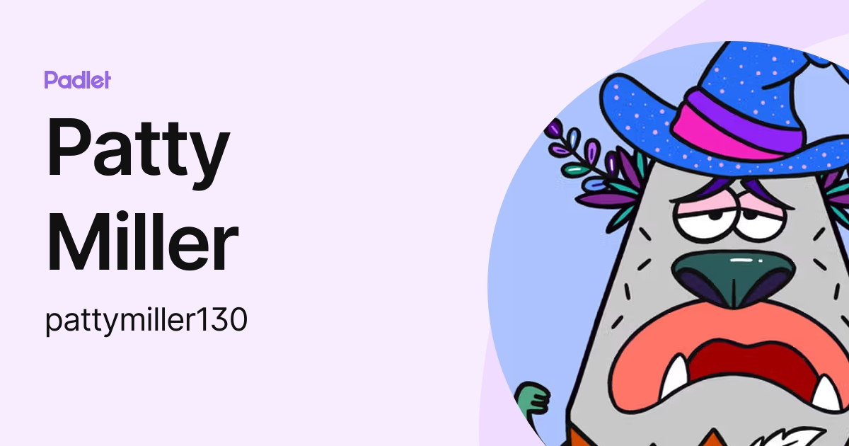 Patty Miller (pattymiller130) profile | Padlet