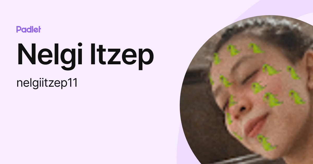 Nelgi Itzep (nelgiitzep11) profile | Padlet