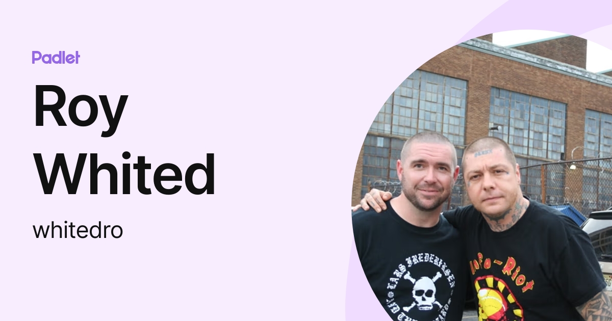 Roy Whited (whitedro) profile | Padlet